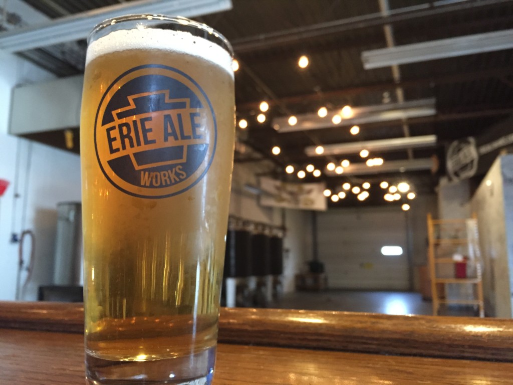 Drink beer to improve the weather - Erie Ale Works